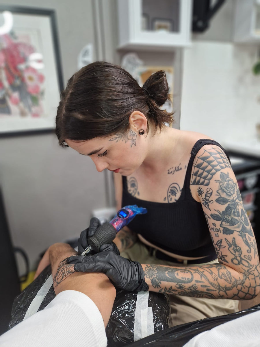Meet our resident artist Jess Sayers – Three Kings Tattoo London